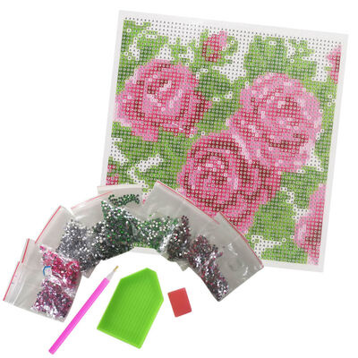 Make Your Own Diamond Picture: Rose From 0.50 GBP | The Works