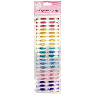 Multicoloured Adhesive Gems From 1.00 GBP | The Works