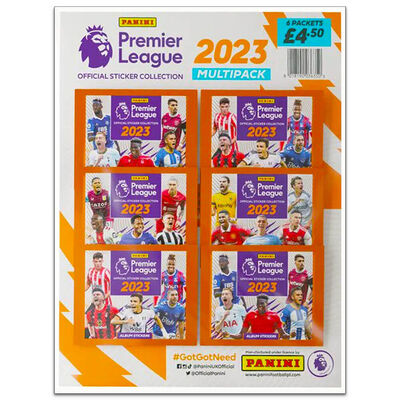 Premier League Official Sticker Collection 2023: Multipack By | The Works