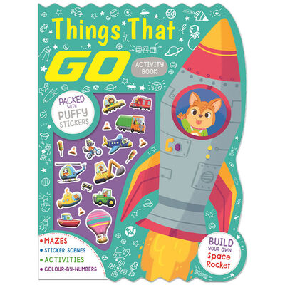 Things That Go Activity Book By Igloo Books | The Works