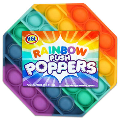 Rainbow Push Poppers: Octagon From 0.0 N/A | The Works