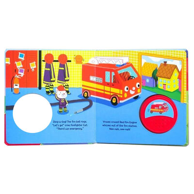 The Red Fire Engine Big Button Sound Book By Igloo Books | The Works