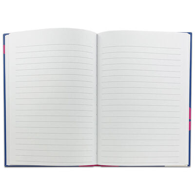 A5 Flexi Blue Retro Daisy Notebook From 0.50 GBP | The Works