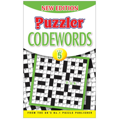 Puzzler Codewords Volume 5 By Puzzler Media Limited | The Works
