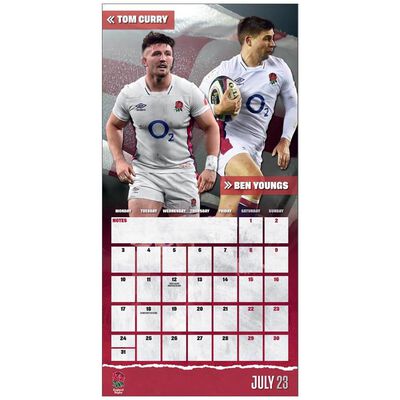 Official England Rugby Union 2023 Calendar From 0.50 GBP | The Works