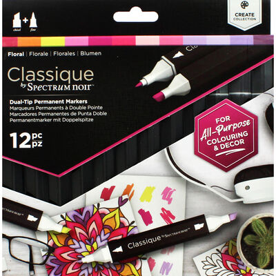 Spectrum Noir Classique - Floral - 12 Pack From 9.00 GBP | The Works