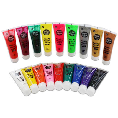 Make & Create Ready Mixed Assorted Paint Set: Pack of 18 From 1.00 GBP ...