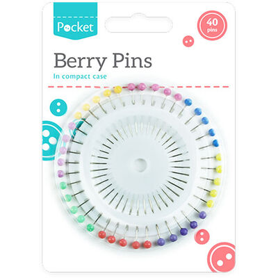 Berry Pins - 40 Pack From 0.25 GBP | The Works