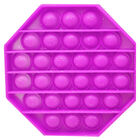 Pop ‘N’ Flip Bubble Popping Fidget Game: Assorted Glitter Octagon From ...