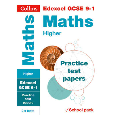 Edexcel GCSE 9-1: Maths Higher By Collins GCSE | The Works
