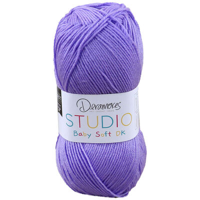 Deramores Studio Baby Soft DK: Lilac Yarn 100g From 2.00 GBP | The Works