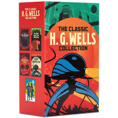 The Classic H. G. Wells Collection: 5 Volume Box Set Edition By H. G. Wells | The Works
