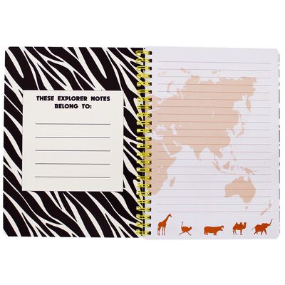 A5 National Geographic Wiro Lined Notebook From 4.00 GBP | The Works