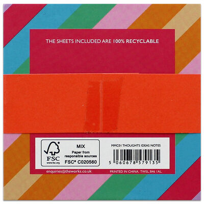 Mini Memo Cube Thoughts & Ideas From 1.00 GBP | The Works