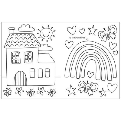 all about me colouring pictures