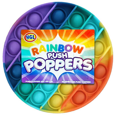 Rainbow Push Poppers: Circle From 0.0 N/A | The Works