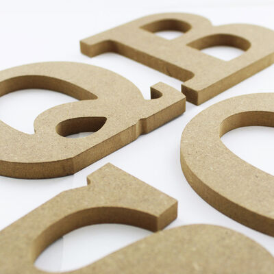 Small MDF Letter A From 0.25 GBP | The Works
