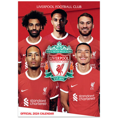 2024 A3 Liverpool FC Calendar From 0.25 GBP | The Works