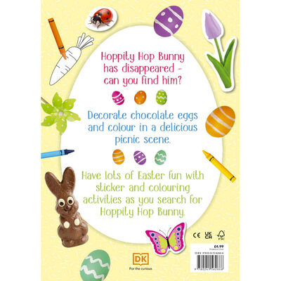 Hoppity Hop Easter Sticker and Colouring Book By Dk Children | The Works