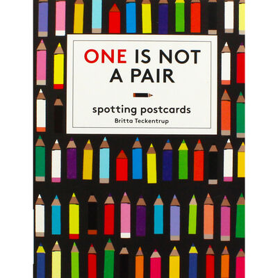 One Is Not A Pair: Spotting Postcards By Britta Teckentrup | The Works