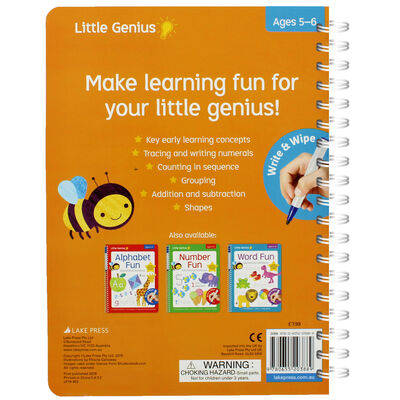 Little Genius: Maths Fun By Lake Press | The Works