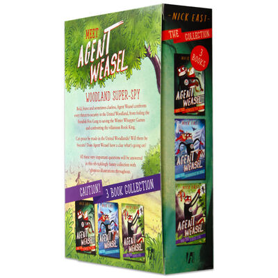 Agent Weasel: 3 Book Collection By Nick East | The Works