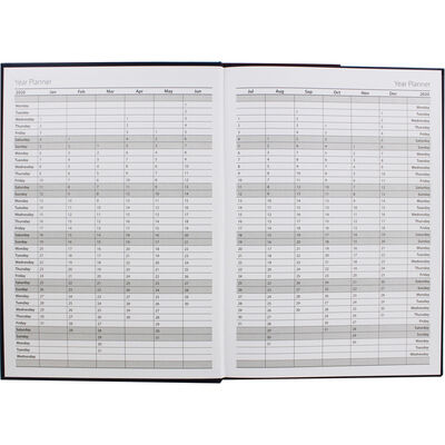 A5 Red 2020 Week to View Diary From 2.00 GBP | The Works