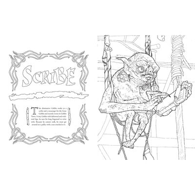hobbit coloring book