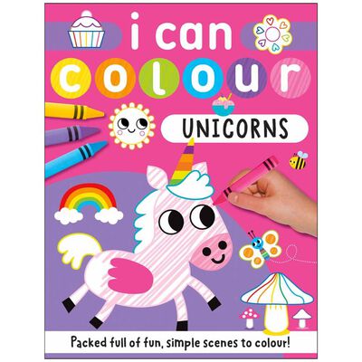 I Can Colour: Unicorns By Make Believe Ideas | The Works