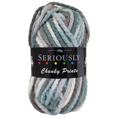 Cygnet Seriously Chunky Prints Mistletoe Yarn 100g From 3.00 GBP | The ...
