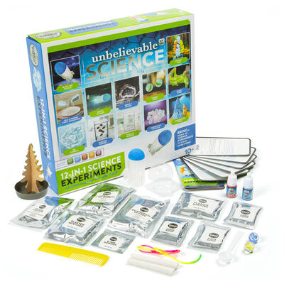12-in-1 Science Experiments Kit From 7.00 GBP | The Works