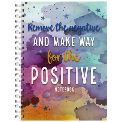 A4 Make Way for the Positive Notebook From 0.50 GBP | The Works
