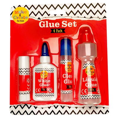 Glue Set - 4 Pack From 1.00 GBP | The Works