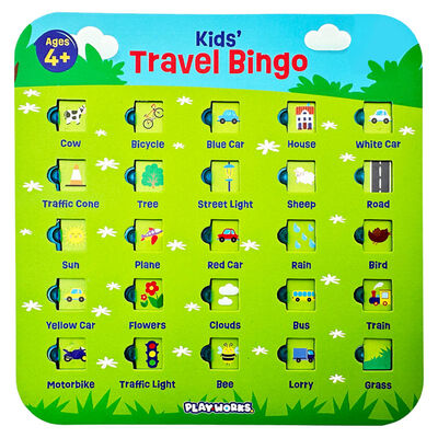 PlayWorks Travel Bingo Board: Assorted From 1.00 GBP | The Works