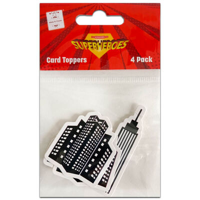 City Skyscraper Card Toppers: Pack of 4 From 0.10 GBP | The Works