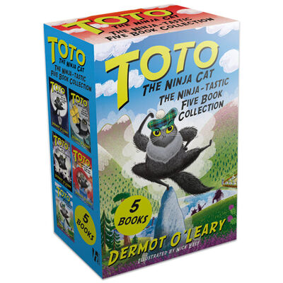 Toto the Ninja Cat: 5 Book Box Set By Dermot O’Leary | The Works
