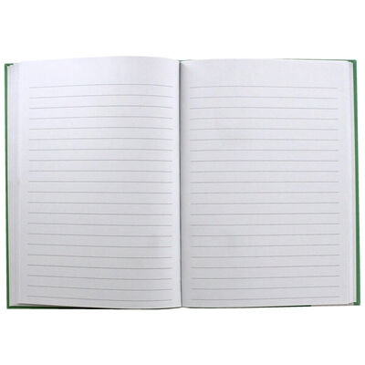 A5 Green Casebound Notebook From 2.00 GBP | The Works