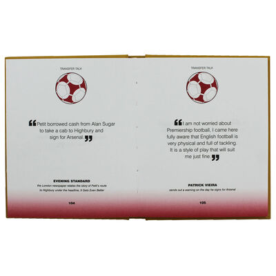 The Little Book Of Arsenal By Nick Callow | The Works