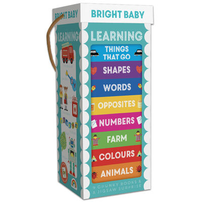 Bright Baby Book Tower: Learning By Fiona Powers | The Works