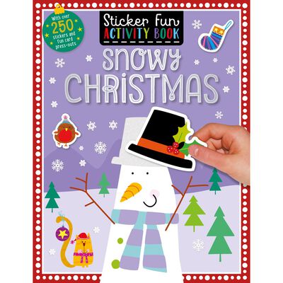 Snowy Christmas: Sticker Fun Activity Book By Make Believe Ideas | The ...