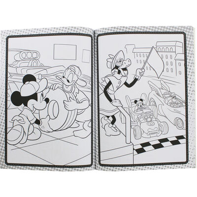 mickey roadster coloring pages