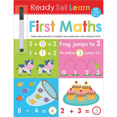 Ready Set Learn: First Maths By Make Believe Ideas | The Works