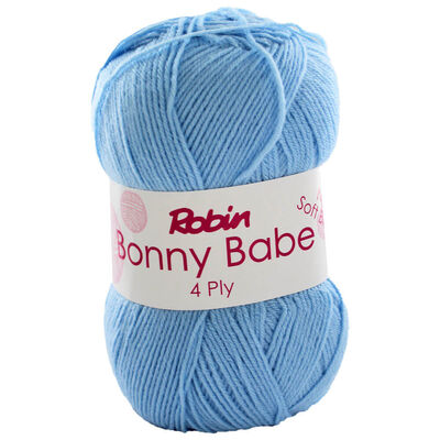 Robin Bonny Babe: Blue Mist 4ply Yarn 100g From 2.50 GBP | The Works