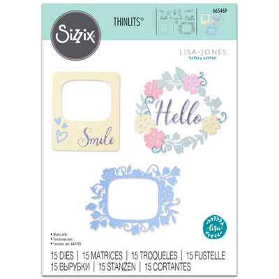 Sizzix Thinlits Dies: Rounded Picture Frames From 15.00 GBP | The Works
