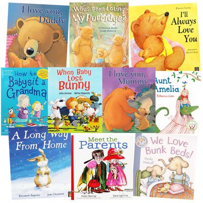 Family-Time Tales: 10 Kids Picture Books Bundle By Various | The Works