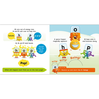 h phonics alphablocks