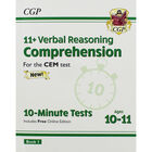 CGP 11+ Verbal Reasoning Comprehension: 10 Minute Tests By CGP Books ...
