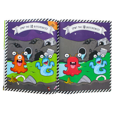 Dot-to-Dot and Activity Book - Monsters Edition By | The Works