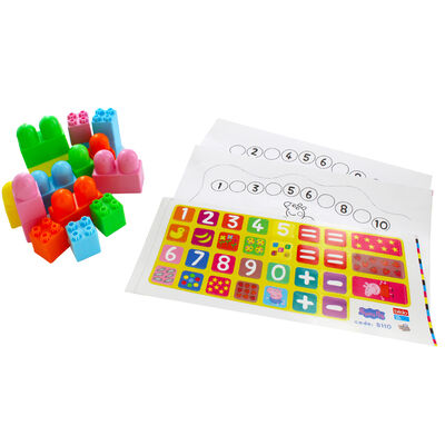 Peppa Pig Learn the Numbers Building Blocks From 15.00 GBP | The Works