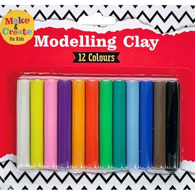 Modelling Clay Pack of 12 From 0.25 GBP | The Works